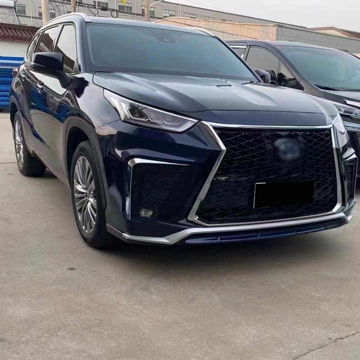 Toyota Highlander 2021-2022 Facelift Body Kit - Lexus LX600 Style