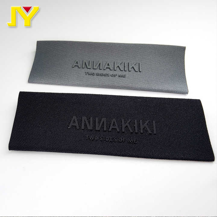 3D Silicone Woven Labels for Clothing - Sustainable & Customizable