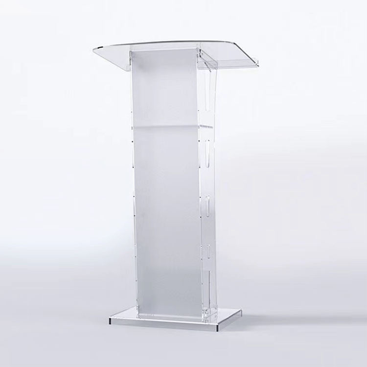 Acrylic Platform Podium Pulpit Lectern - Modern & Eco-friendly