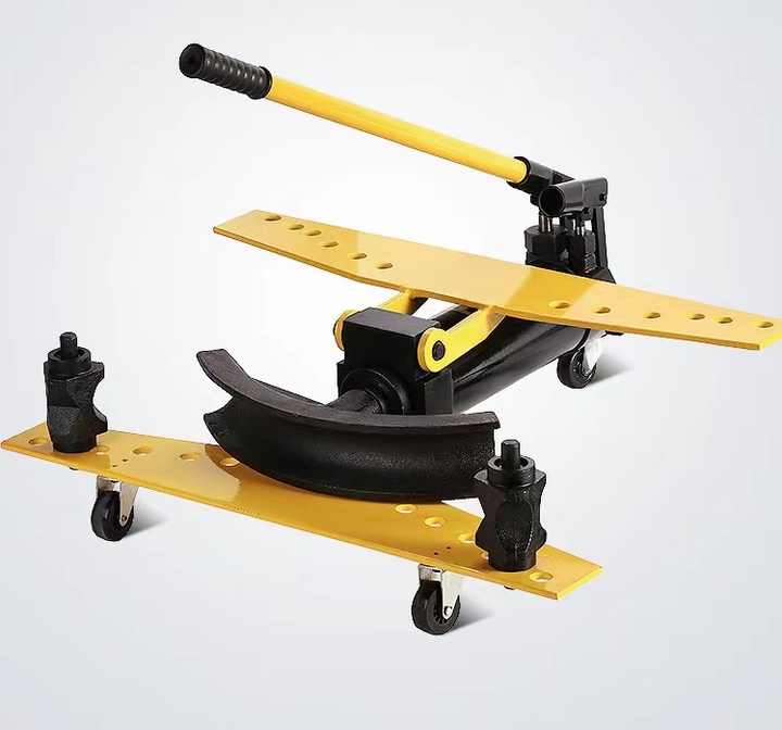 Hydraulic Manual Pipe Bender Hand Tube "U" Bending Tool Roll Bending ...