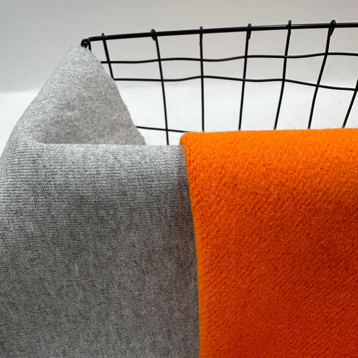 460 GSM French Terry 100% Cotton Hoodie Fabric - Heavyweight & Durable