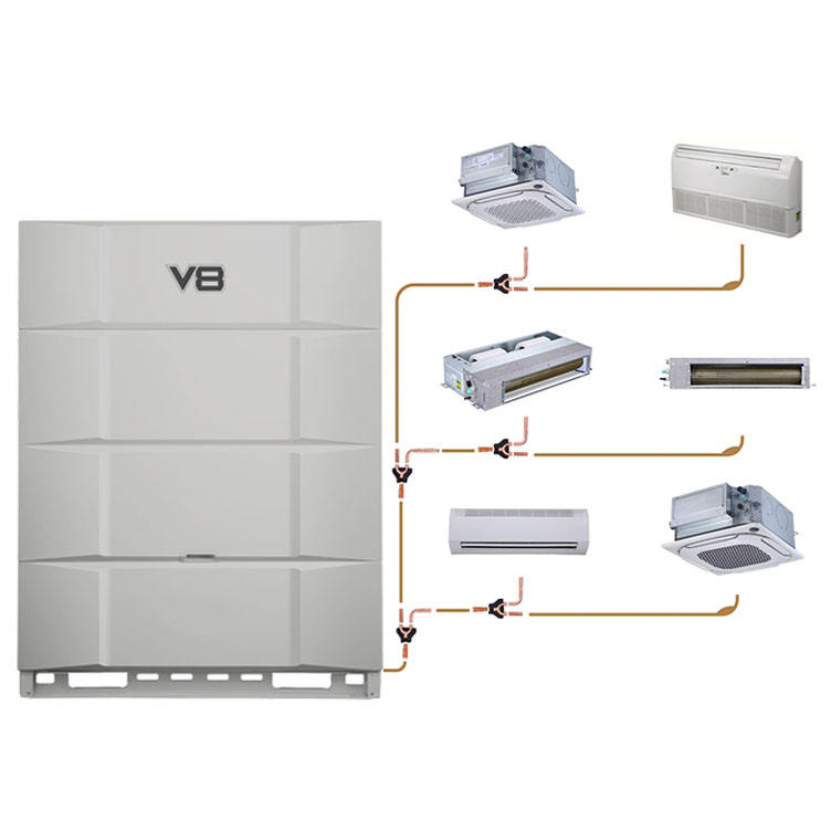 Copper Refnet Joint for VRV/ VRF System - Reliable Spare Parts