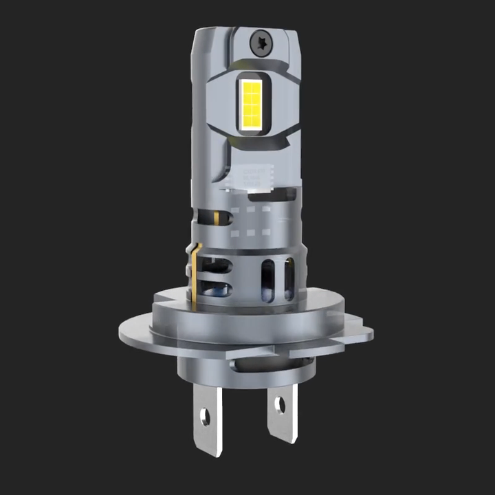 XSTORM H7 LED Headlight Bulb 60W 20000LM 6500K CSP - Mini Wireless Auto ...