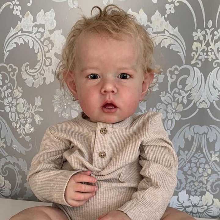 Lifelike Soft Baby Dolls Boys Toddler Cotton Cloth Body Realistic ...