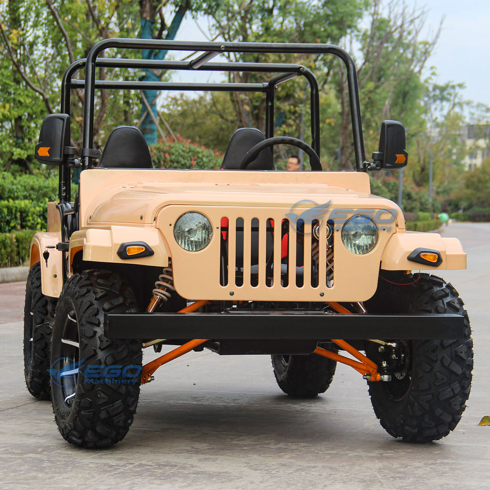 Mini Jeep 2 Seater 500cc ATV 4x4 Electric Side by Side UTV Wrangler