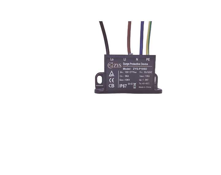 10KV 10KA Surge Protector Surge Arrester Protective Device LED SPD ...