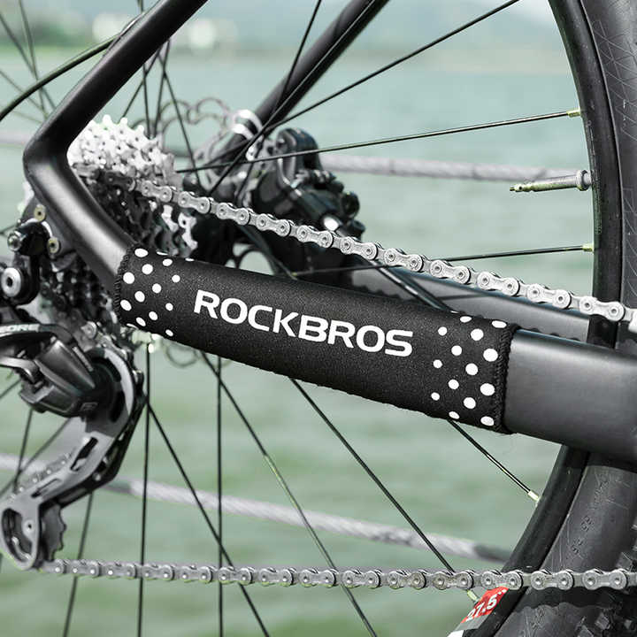 ROCKBROS Portable Bicycle Chain Guard Cover Bike Frame Paint Protection ...