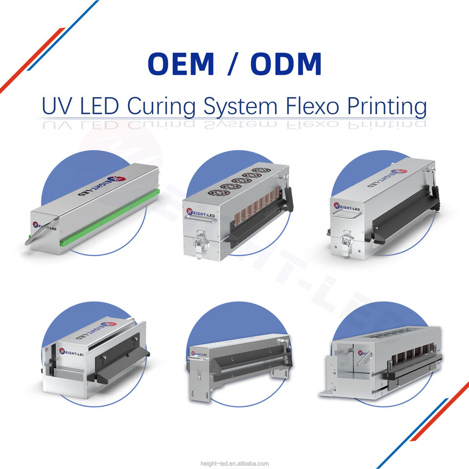 High-Uniformity UV LED Curing System for Flexographic Label Printing ...