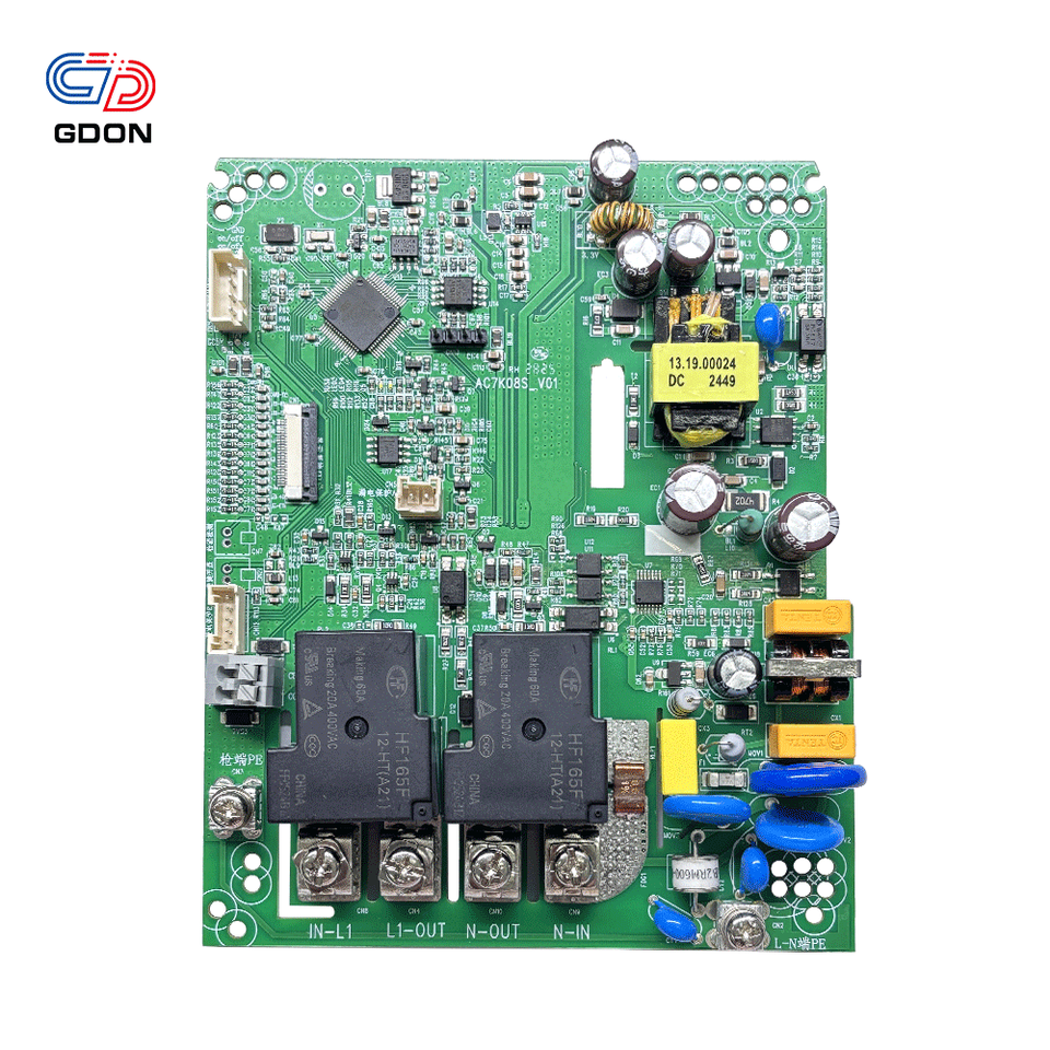 GDON Standard 7kW 32A Mode 3 EV Charger Mainboard PCBA RFID WiFi App ...