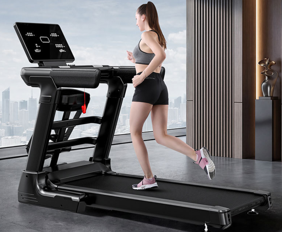 Custom Logo Available Commercial Gym Running Machine for Fitness ...