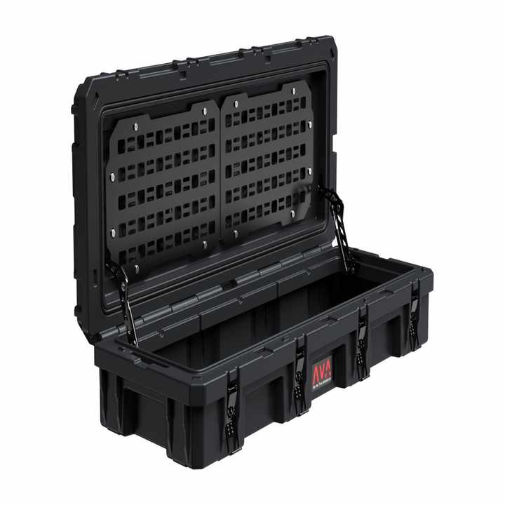 88L Rotational Molded LLDPE Heavy Duty Hard Plastic Tool Box Portable ...
