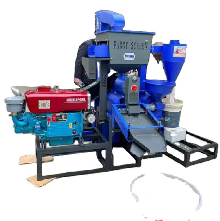 2025 New AG Automatic Rice Milling Machine diesel Engine Rice Huller ...