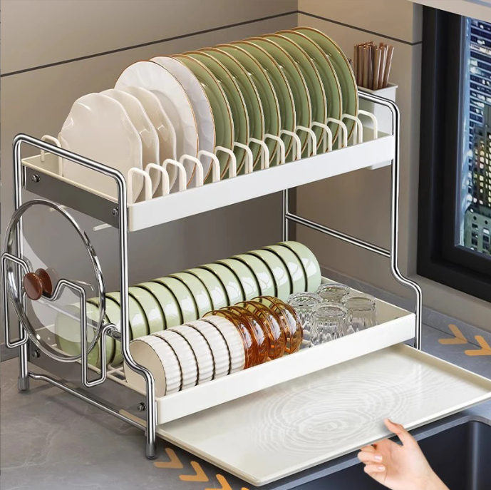 New Trends in 2025 Double Tier Eco-Friendly Multi-functional Draining ...