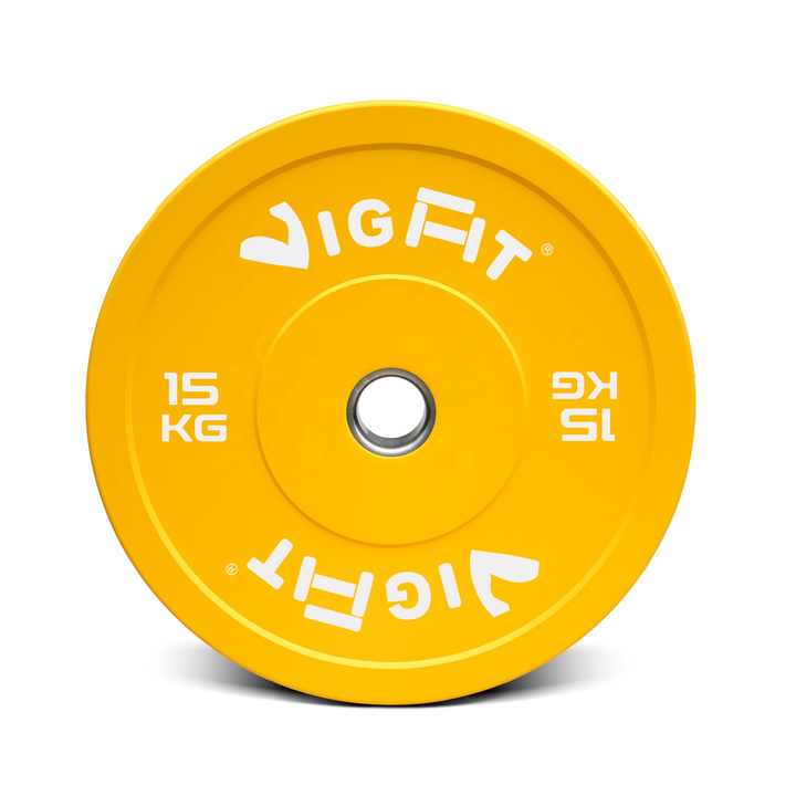 VIGFIT Weight Lifting Competition Bumper Plates Rubber Plate Strength ...
