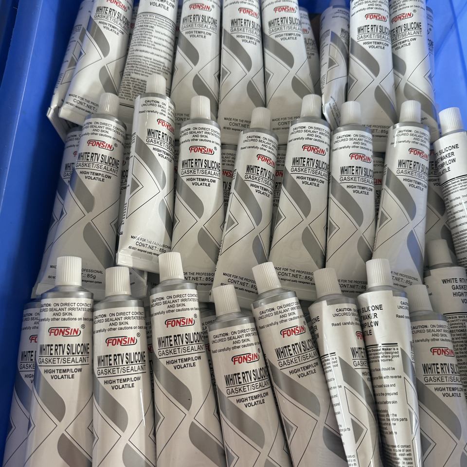 White 85g RTV Silicone Aluminio Silicon Sealants Adhesives & Sealants ...