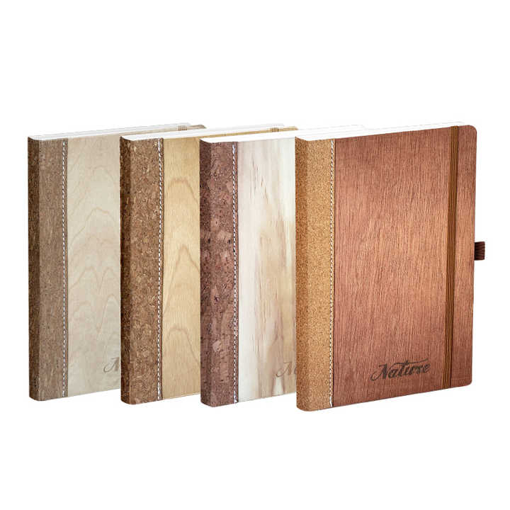 A5 Eco-Friendly Natural Material Notebook - JINGU Journal