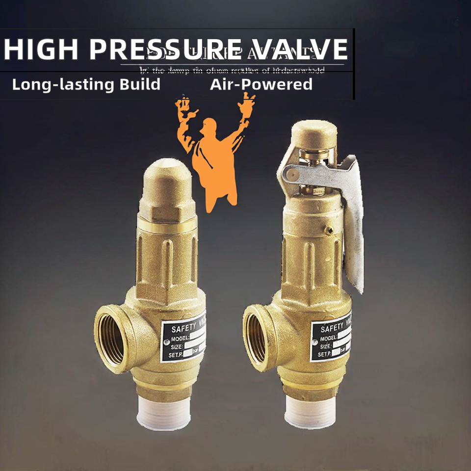 High Pressure Brass Safety Relief Valve for Steam Boiler Air Compressor ...