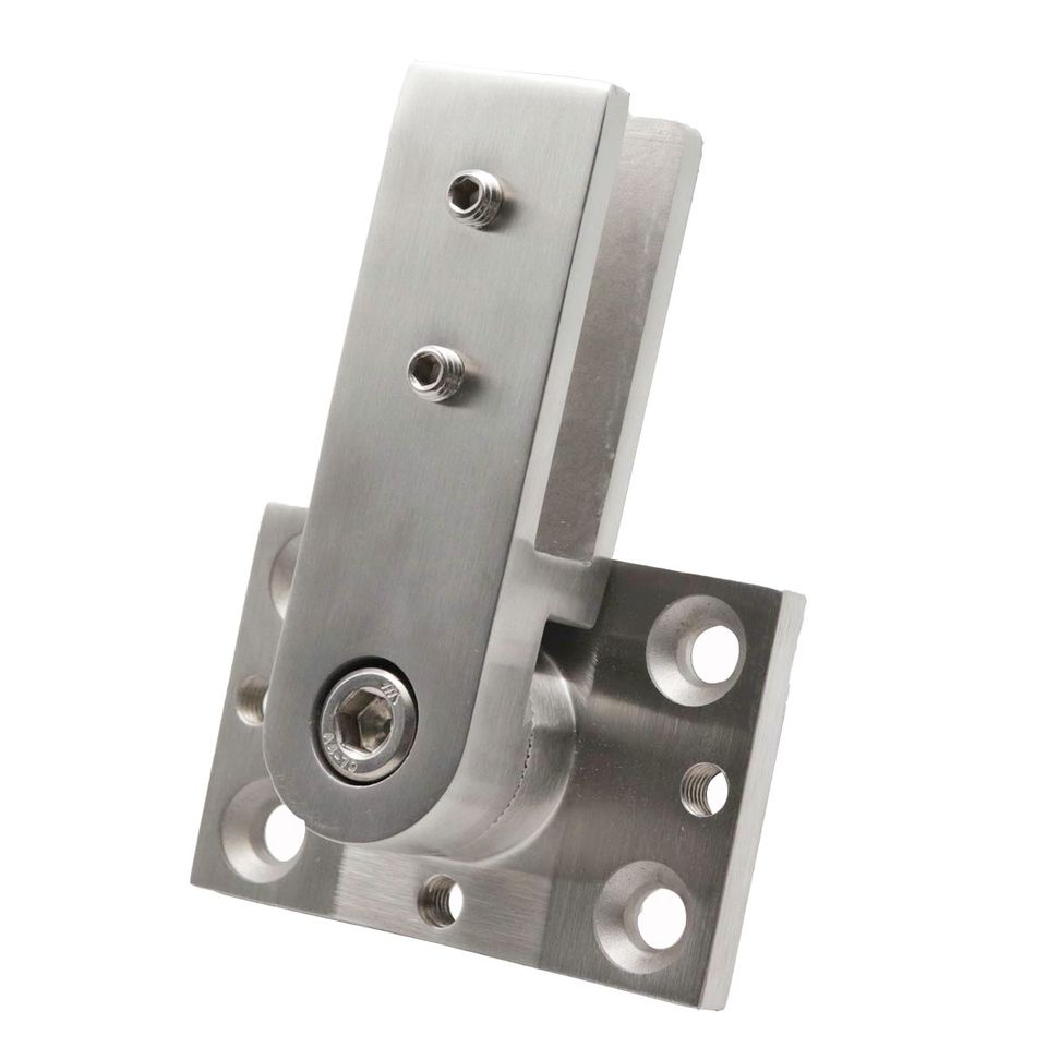 ZD Frameless Glass Railing Hardware Casting Balustrade Spigots Balcony ...