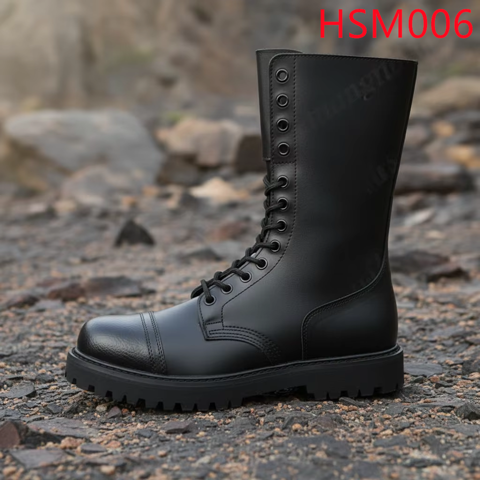 LXG,harsh Condition Double Joints Full Leather Rugged 12'' Combat Boots ...