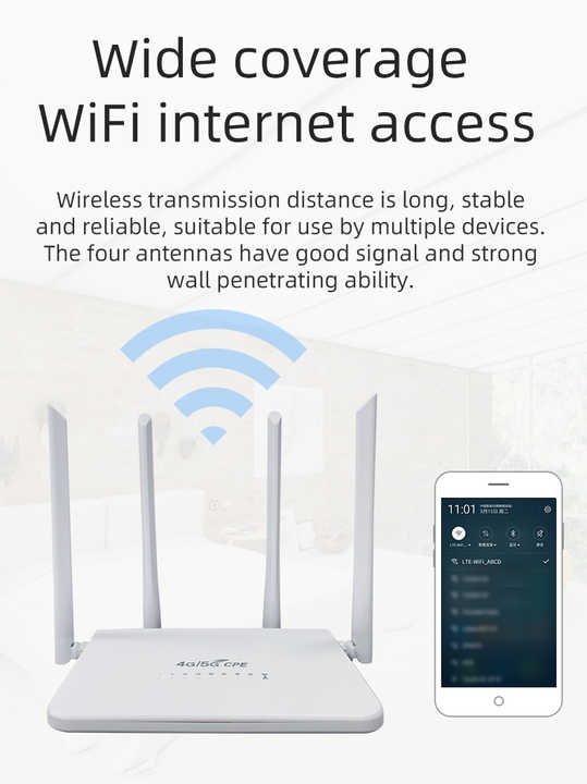 DNXT 4g Mobile Router Wireless Portable Wifi Router with Sim Card Slot Pocket Wifi Modem wifi ...