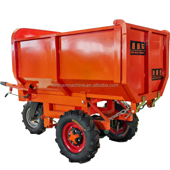 48V 800/1000W Electric Trolley - Heavy Duty Mover for Farming