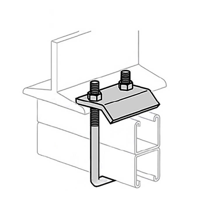 U Bolt Beam Clamps - Durable Support for Unit Strut Channels