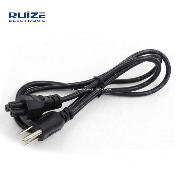 Left Computer Iec Power Cord Socket Connector Extension 110V Cable C13 ...
