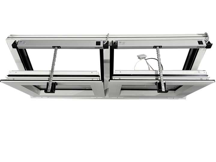Intelligent White Aluminum Only Tilt Window Automatic Opening windows ...
