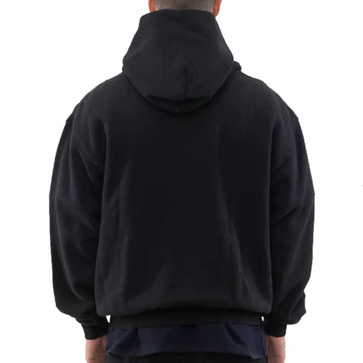 Cotton boxy Oversized Custom french terry fashion hoodie Heavyweight ...