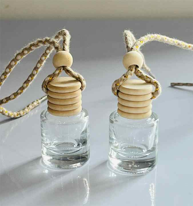 Luxury Hanging Car Diffuser Oil Bottle Car Reed Diffuser Bottle with ...