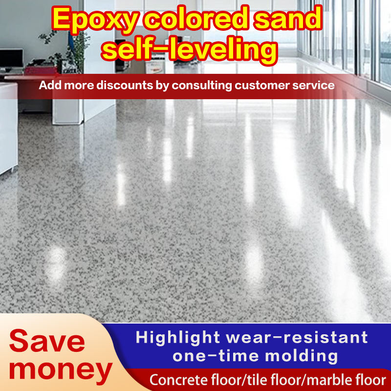 Self-leveling Epoxy Colored Sand Floor Paint Liquid Coating for ...