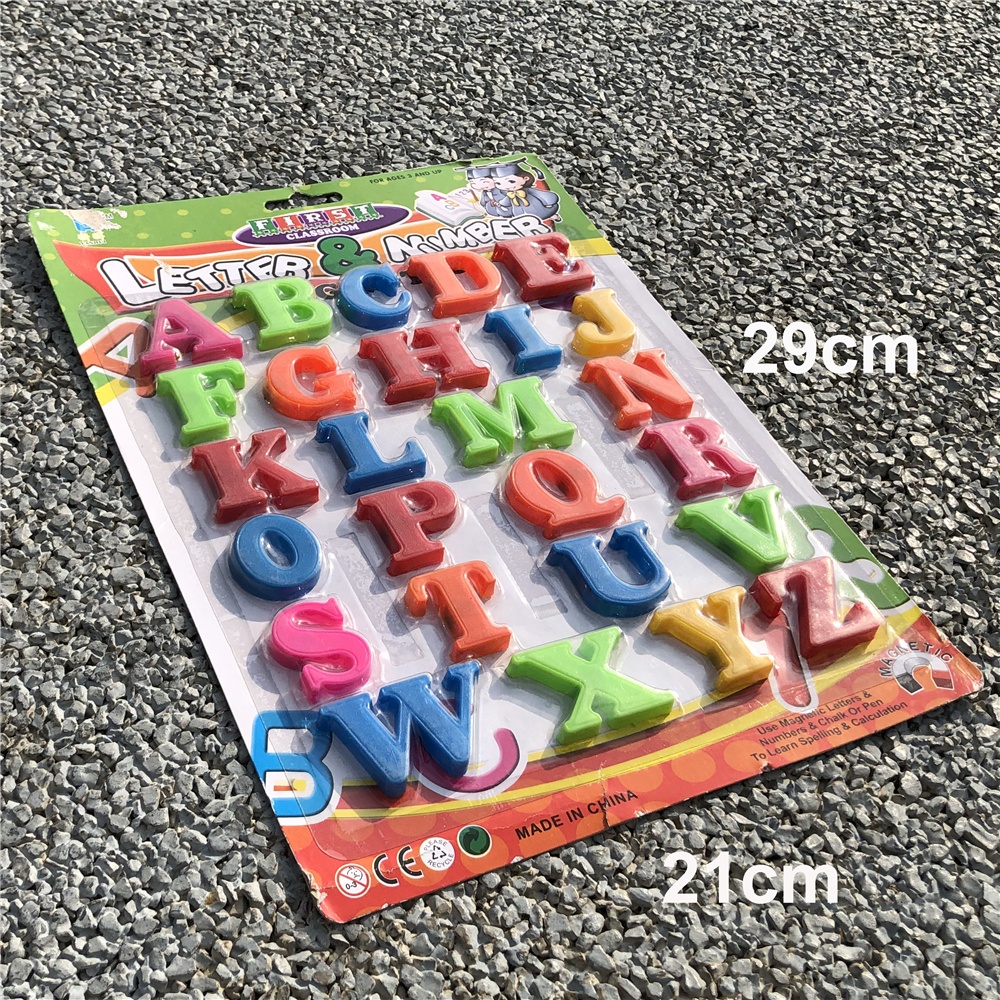 Plastic Magnetic Letters - Educational Toys for Kids