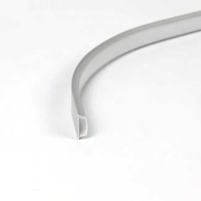 Super Slim U Shape Flexible LED Channel with Milky Cover Curve Bendable ...