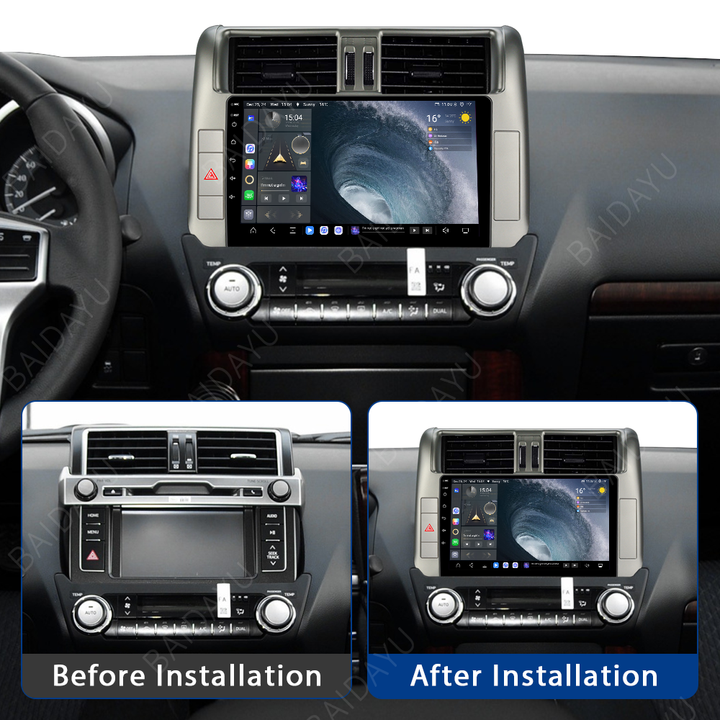 New Universal Android Car Radio TS20 - 2K QLED Display