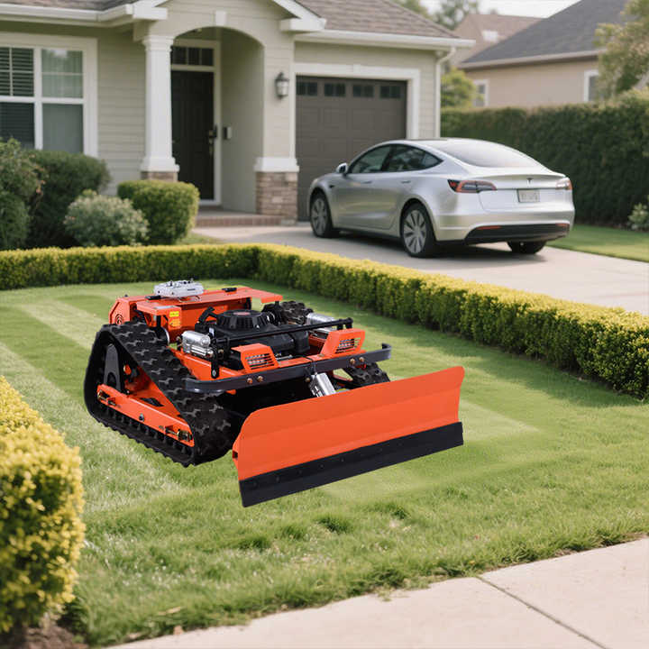 ride-on gasoline Engine Multi Functional Tracked Lawn Mower Best Sale ...