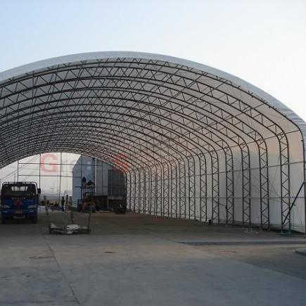 Cobertizos De Tela - Prefab Fabric Structures for Warehouses