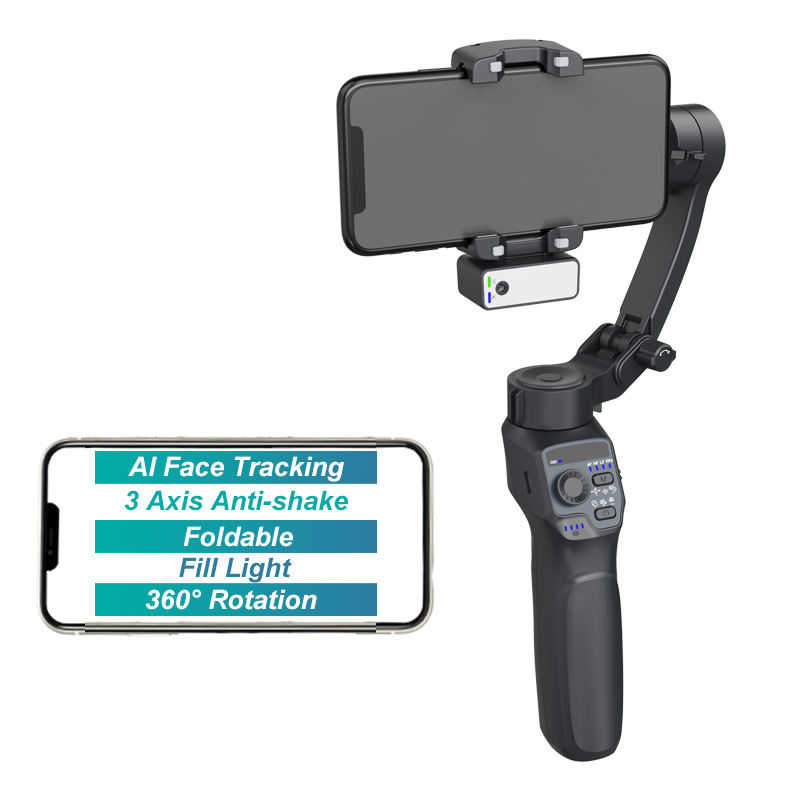 mobile phone gimbal Automatic AI tracking function Sports Photography ...