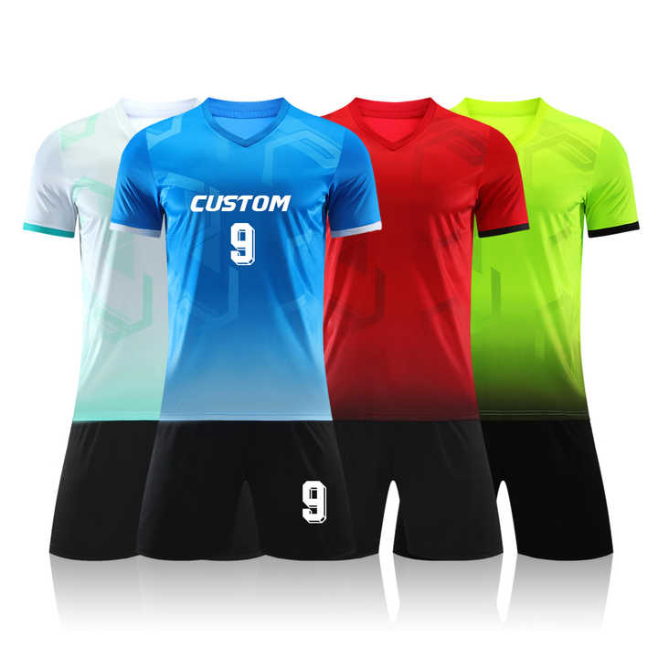 Football Youth Set Sport Wear Jersey Soccer Team Uniform Clothes for ...