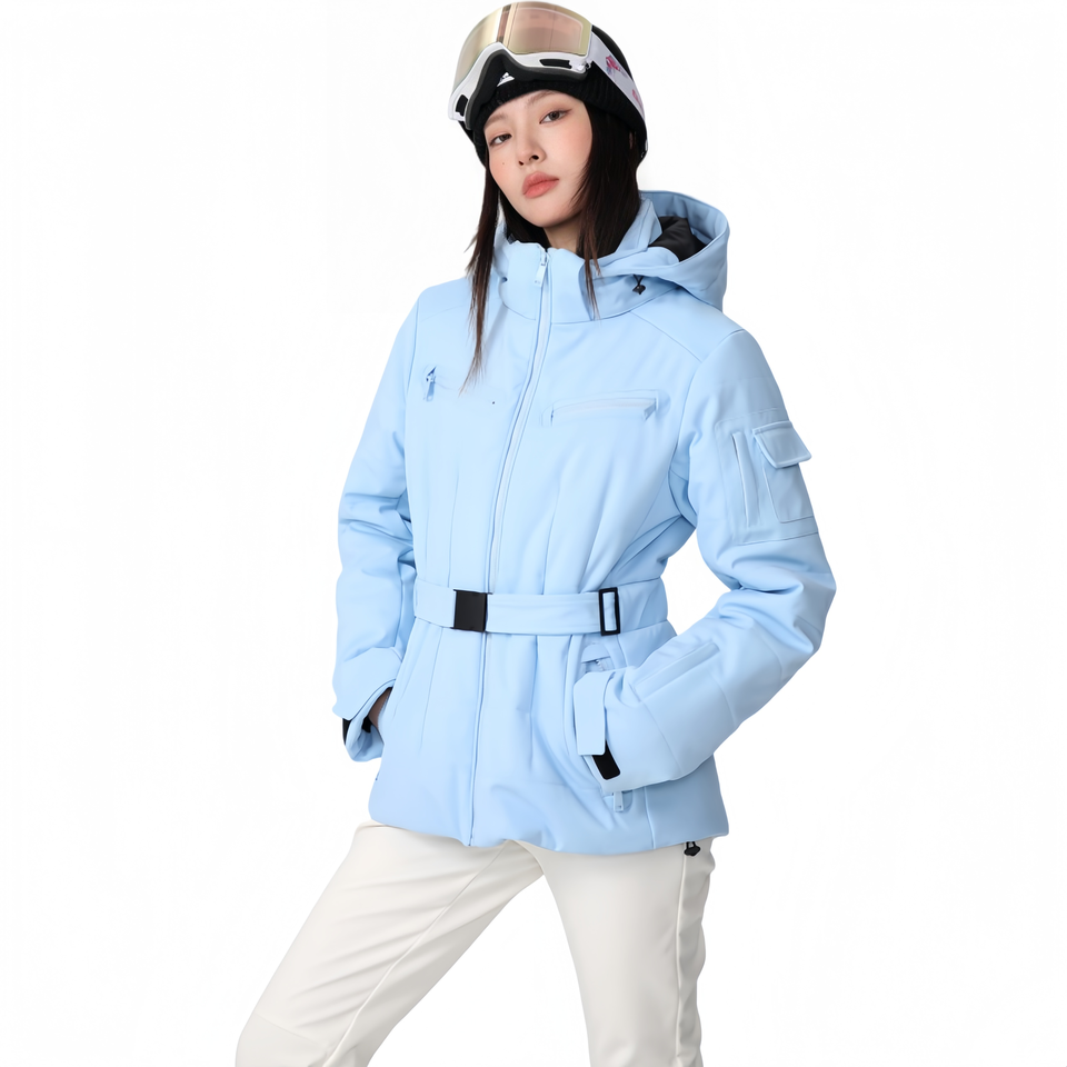 Unisex 3L Fully Taped Alpine Ski Jacket - New Pro Insulated Fleece ...