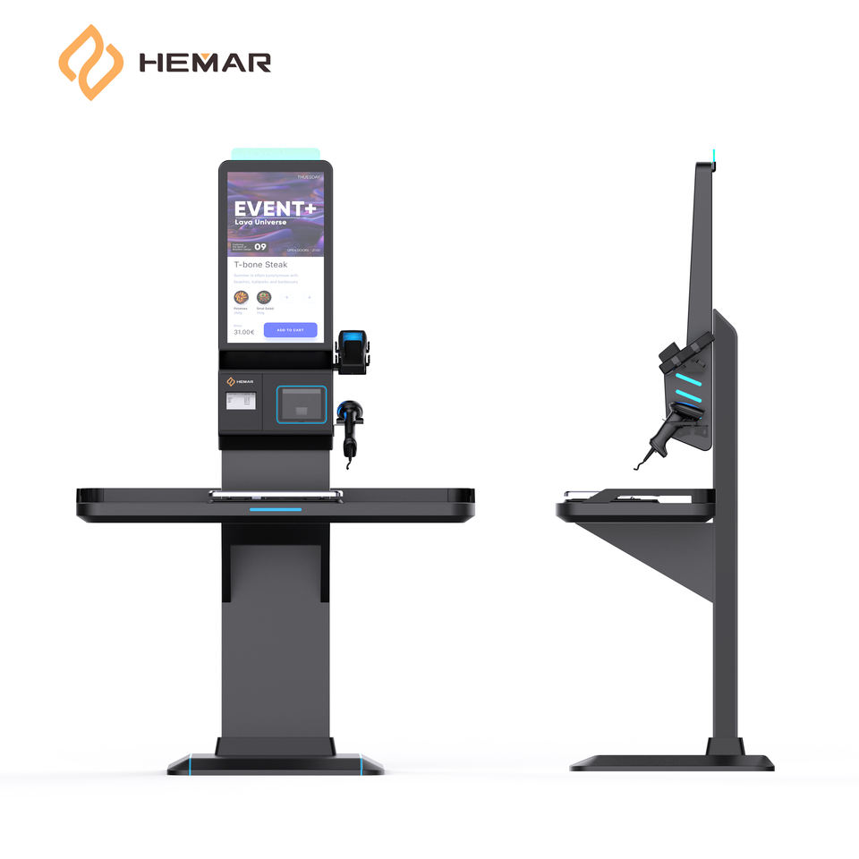 Payment Terminal Self-Service POS Kiosk 15.6/18.5/21.5 Inch Touch ...
