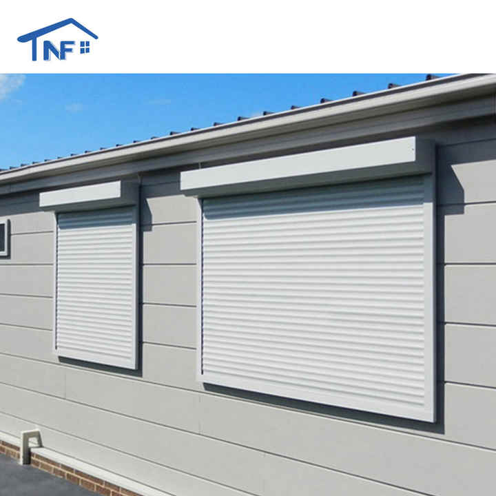 Custom Decorative Built in Louver Hollow Shutter Aluminium Double ...