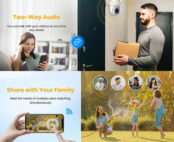 Innotronik 4MP Wifi PTZ Camera - Smart Security Solution