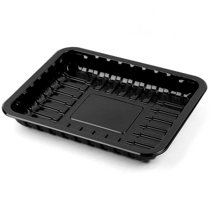 Blister Plastic Disposable Black Food Grade Material Modified ...