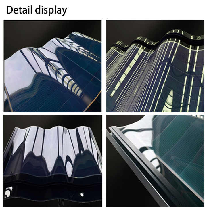 Solar System Integrated BIPV for Building Roof Construction 25W 30W ...