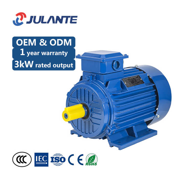 JULANTE YE3-100L2-4 3000 W 3Kw 4 Hp 4Hp 380V 3Phase 3 Phase Three-Phase Small Ac Electric ...