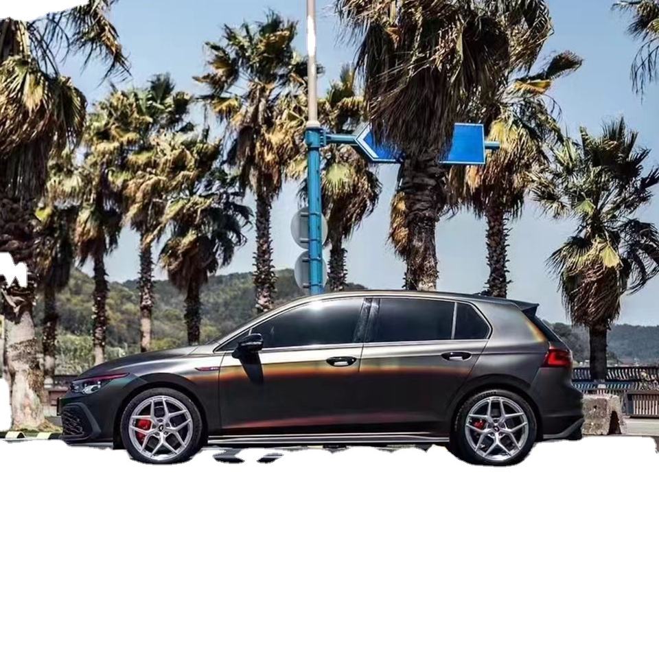 WRAPMASTER PET Color Shift Matte Chrome Laser Steel Wrap