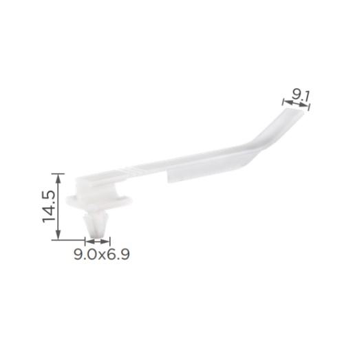 0ZA104 High Performance Universal Auto Fastener Clip Car Accessories ...
