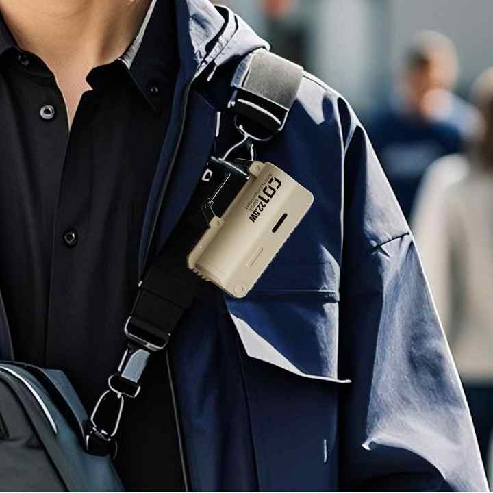 22.5W Fast Charging Tactical Power Bank with Replaceable Battery