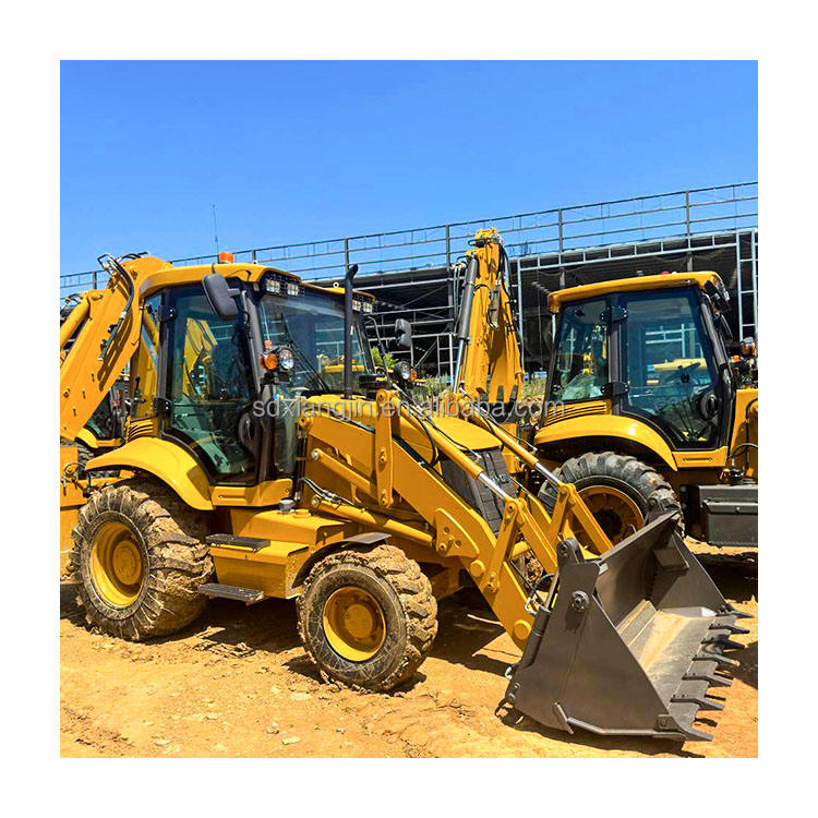 Professional Hydraulic Backhoe Loader Heavy-Duty Diesel Digging ...