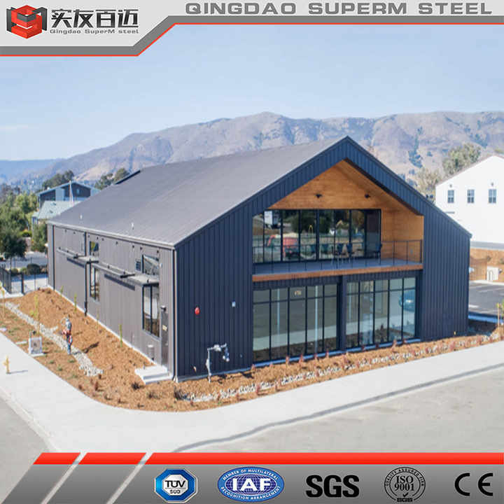 Prefab Steel Structure Double Storey Warehouse - Durable & Versatile